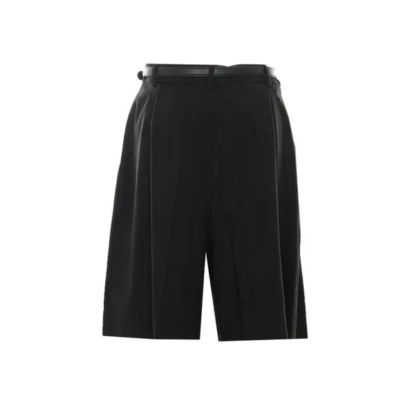 Max Mara Virgin Wool Bermuda Trousers