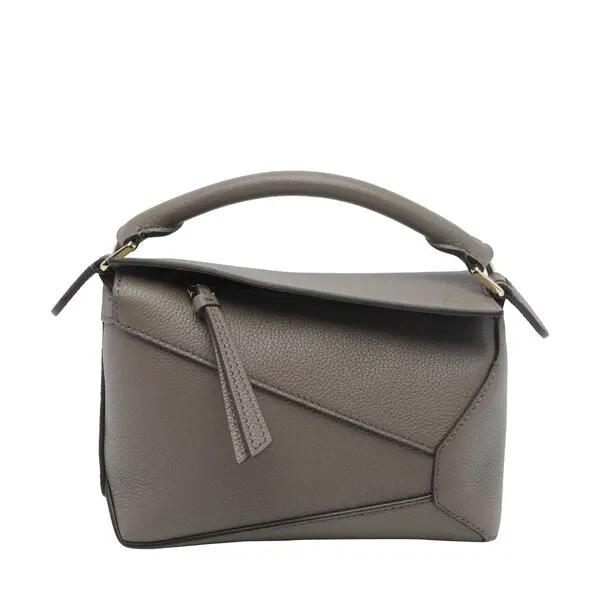 Loewe Mini Puzzle Edge Handbag - Gray
