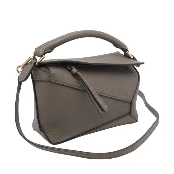 Loewe Mini Puzzle Edge Handbag - Gray