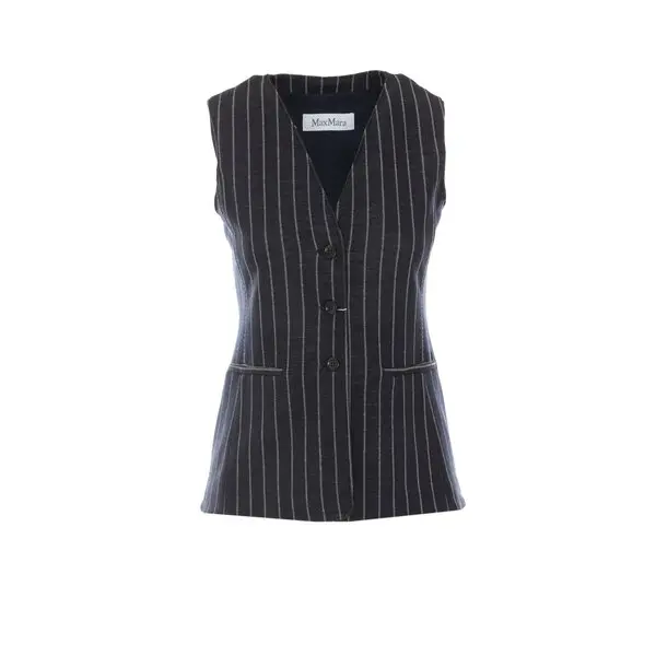 Max Mara Mxmriccio Vest - Blue