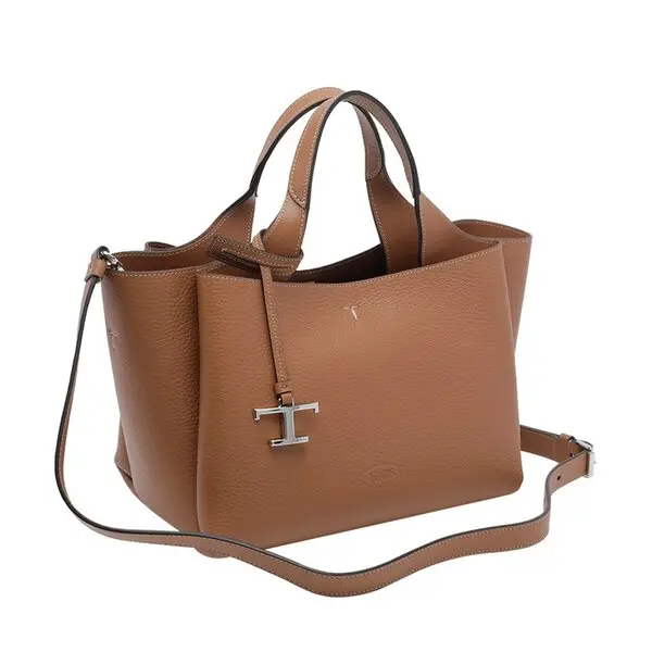 TOD'S Mini Timeless Handbag - Brown
