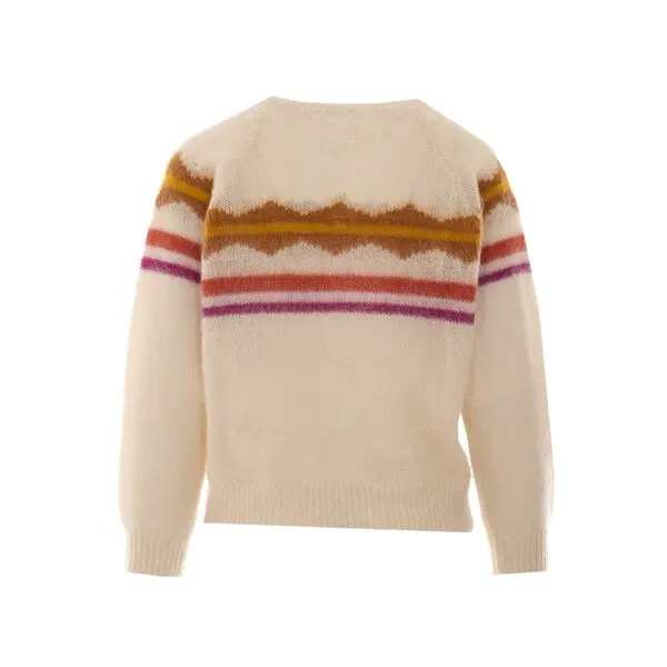 Isabel Marant Étoile Monette Geometric Print Crew Neck Sweater