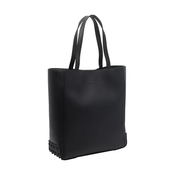 TOD'S Medium Leather Tote Bag With Gommini Detail