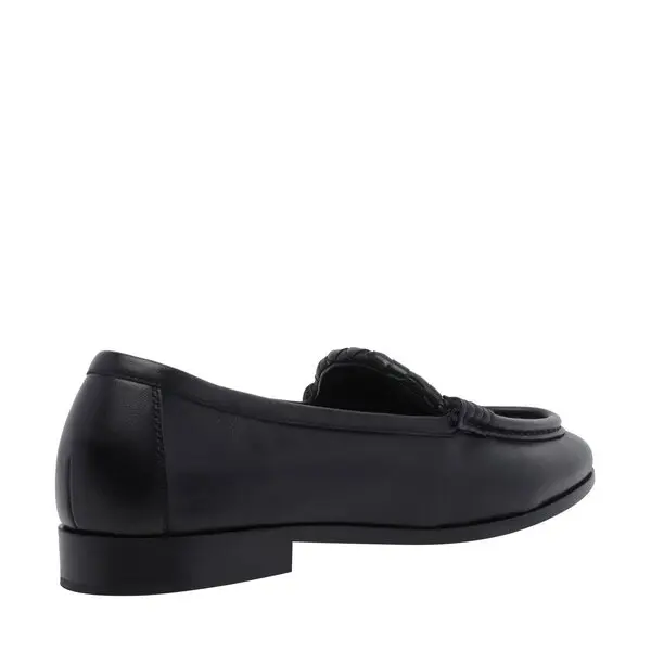 Bottega Veneta Silenzio Loafers Woven Calf Leather