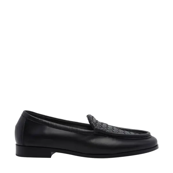 Bottega Veneta Silenzio Loafers - Black