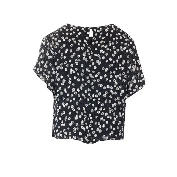 Isabel Marant Étoile Hervane Floral Print Short-sleeve Top