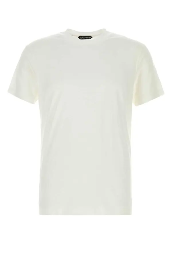 TOM FORD Lyocell Blend T-shirt - White