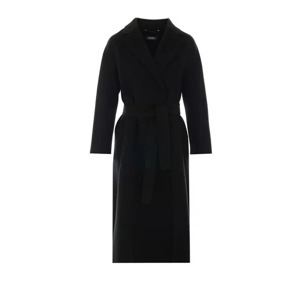 Max Mara Esturia Coat Wool - Black