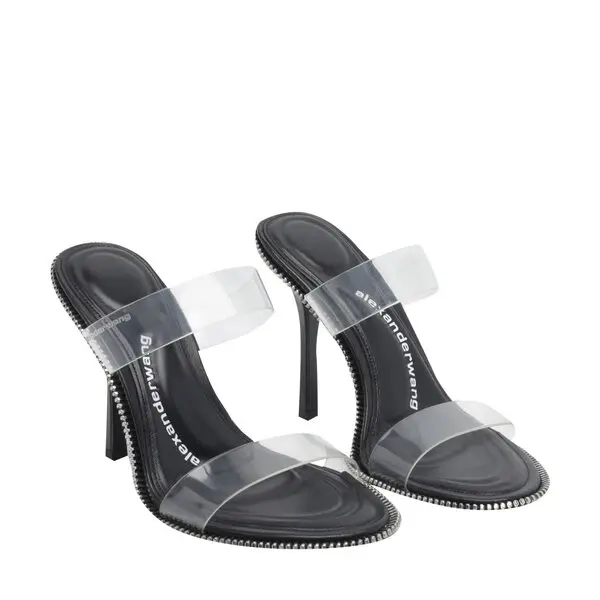 Alexander Wang Nova Double Strap Heeled Sandals
