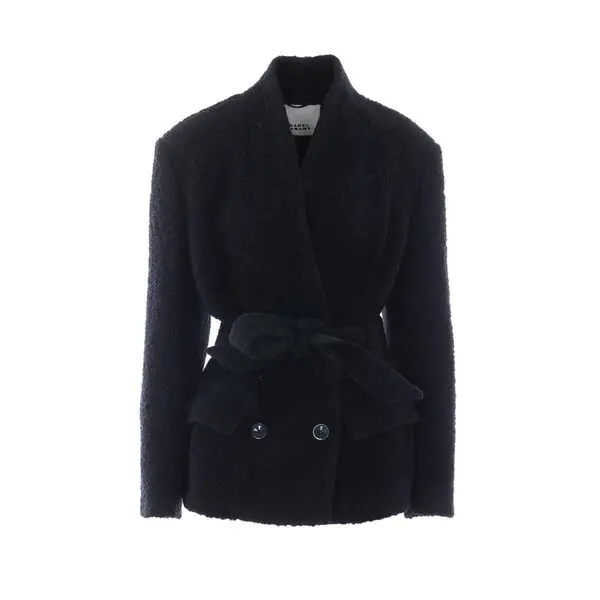 Isabel Marant Étoile Syndra Belted Jacket - Black