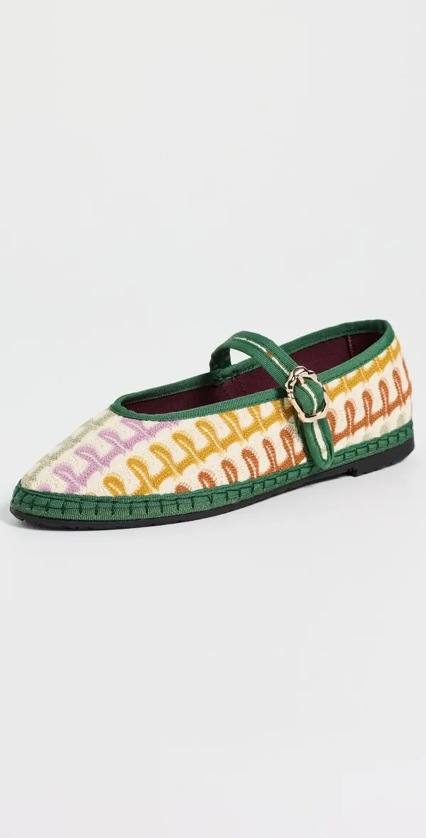 FLABELUS Pierre Twist Mary Jane Flats