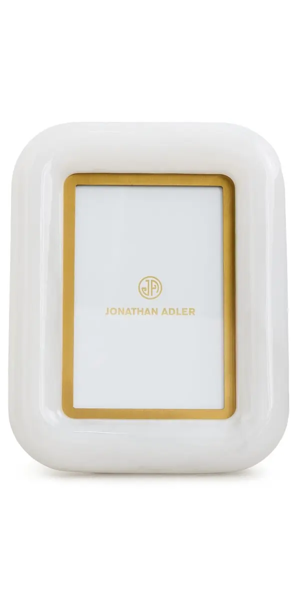Jonathan Adler Como Frame 4x6 - White