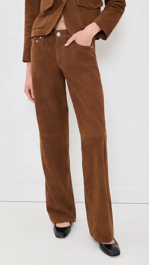 Rag & Bone Saige Suede Pants