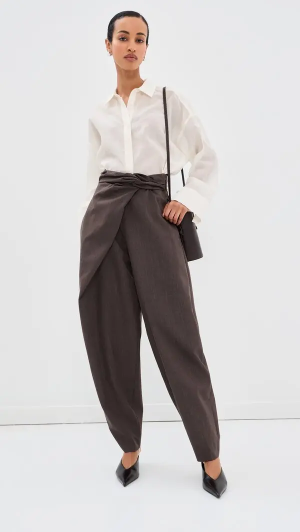 RÓHE Sarong Knot Trousers