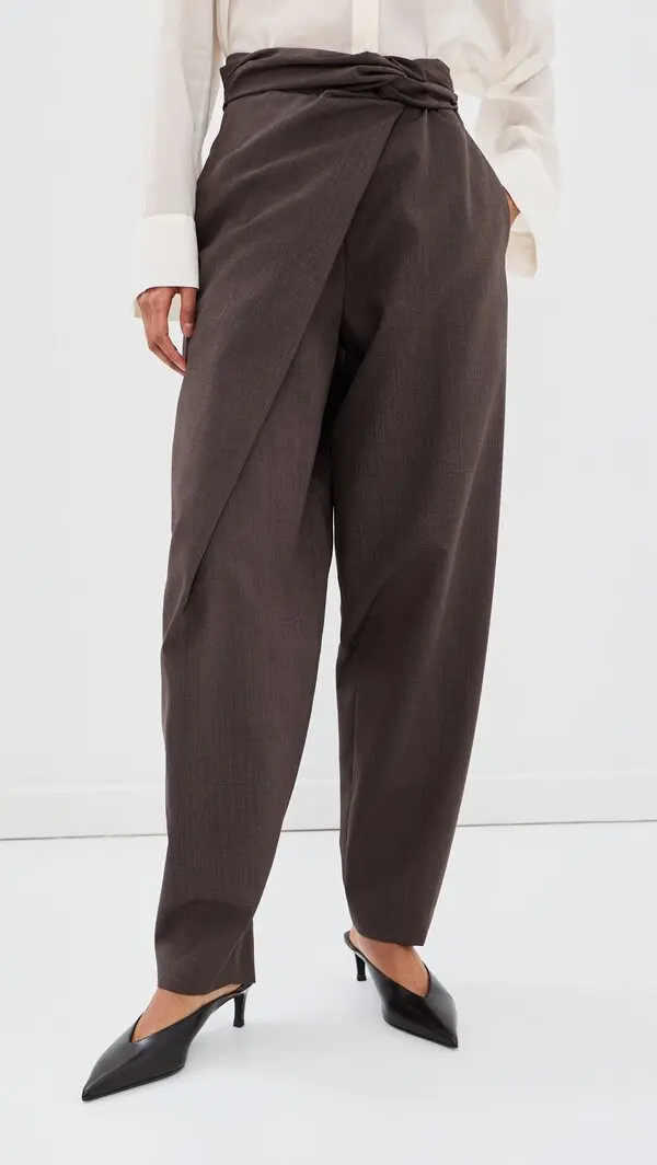 RÓHE Sarong Knot Trousers