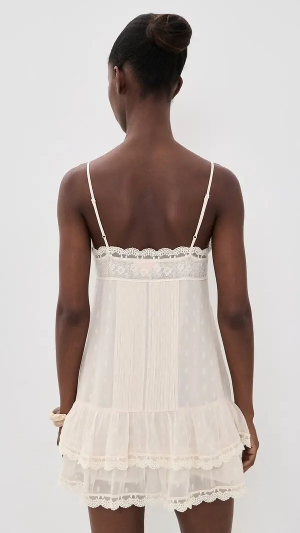 Rococo Sand Cary Lace Mini Dress