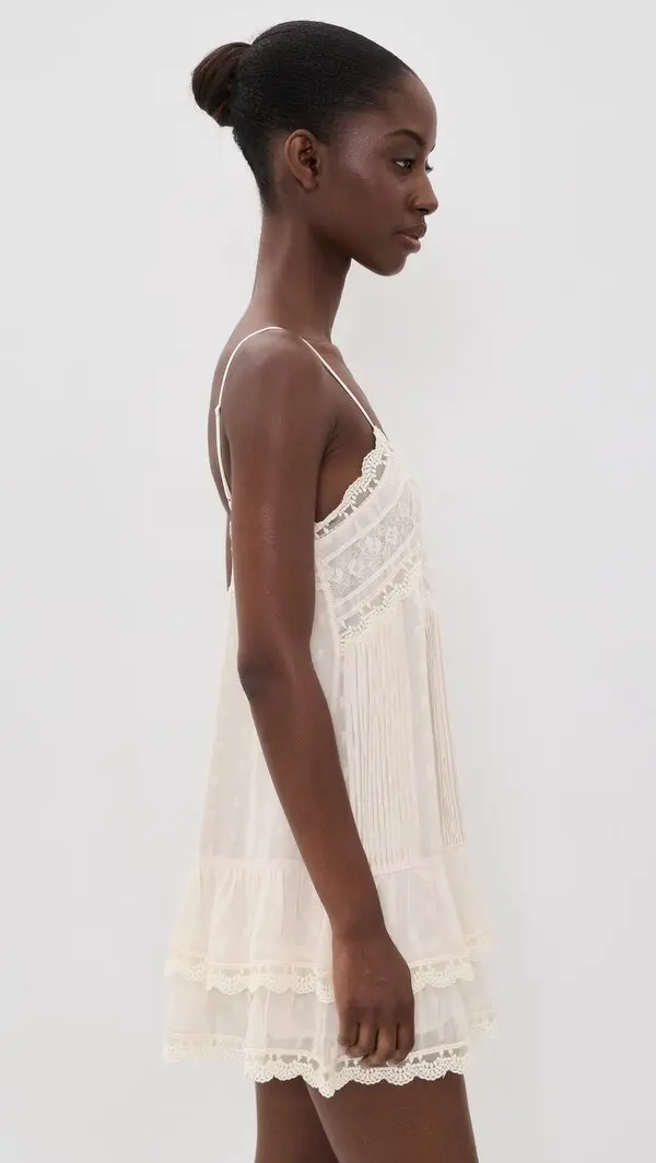 Rococo Sand Cary Lace Mini Dress