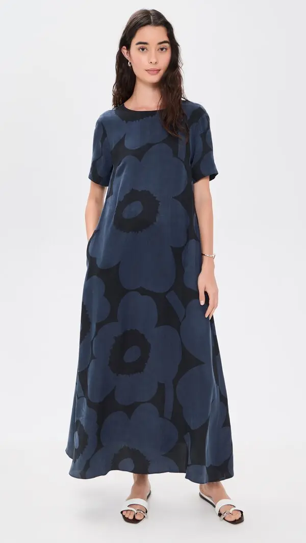 Marimekko Taipale Unikko Midi Dress