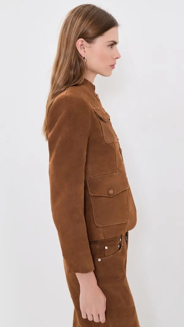 Rag & Bone Mercer Suede Blazer