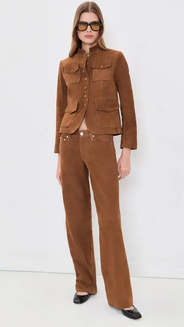 Rag & Bone Mercer Suede Blazer