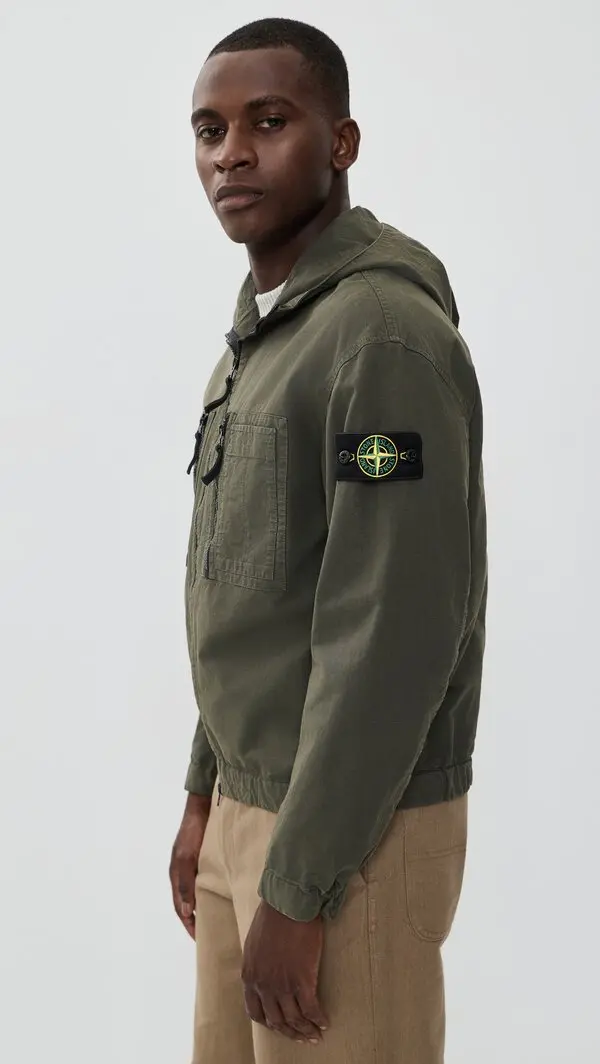 Stone Island Ripstop Hooded Jacket