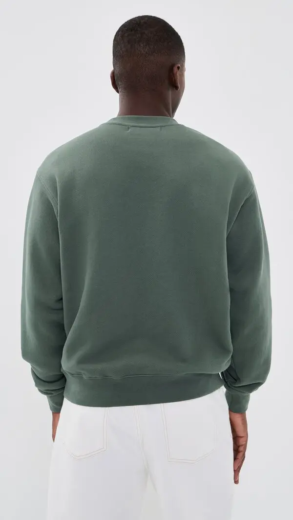 QUIET GOLF Wordmark Crew Neck Sweatshirt