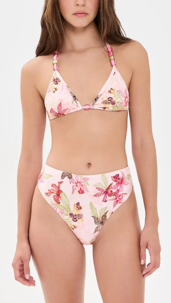 PatBO Orchid Bloom Bikini Bottoms