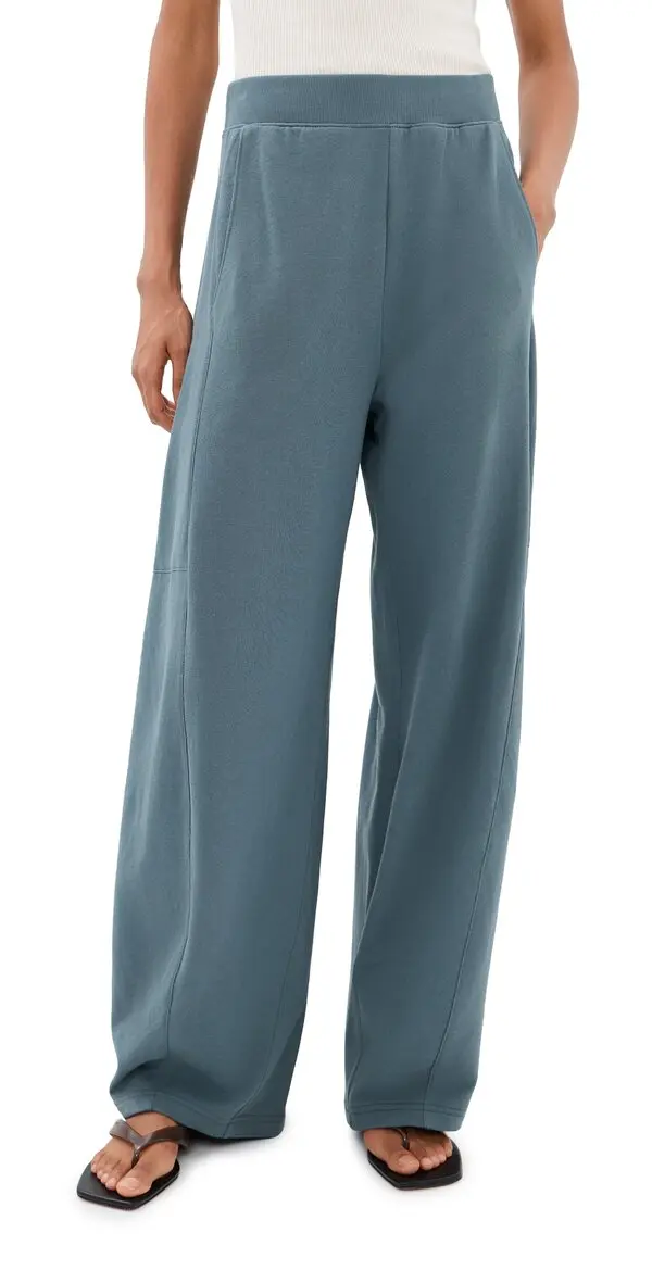 Tibi Lightweight Winslow Sweatpants - Blue Grey