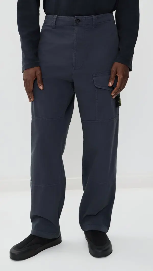 Stone Island Stretch Cotton Pants