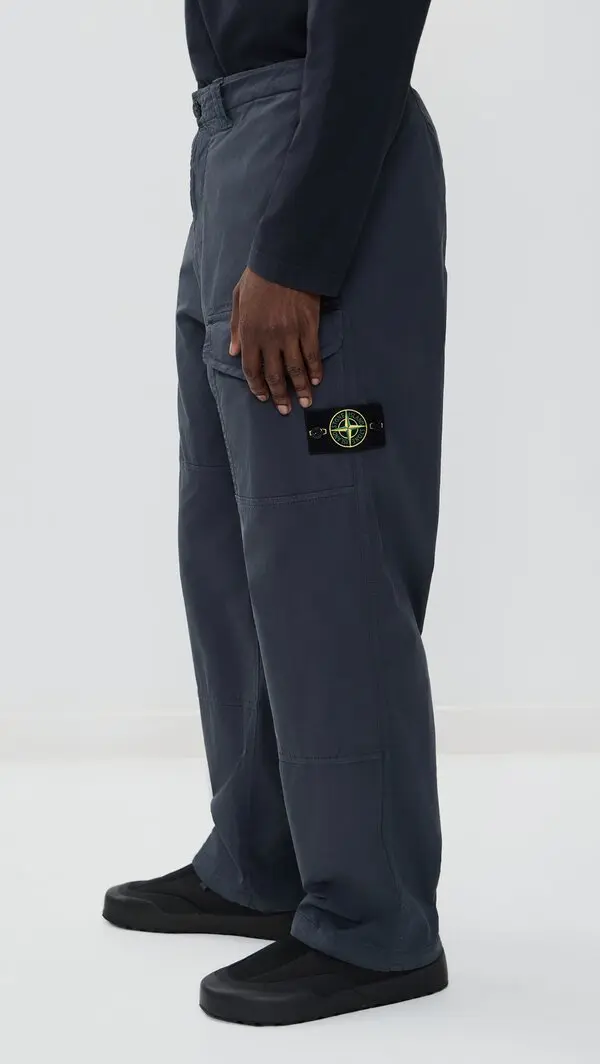Stone Island Stretch Cotton Pants
