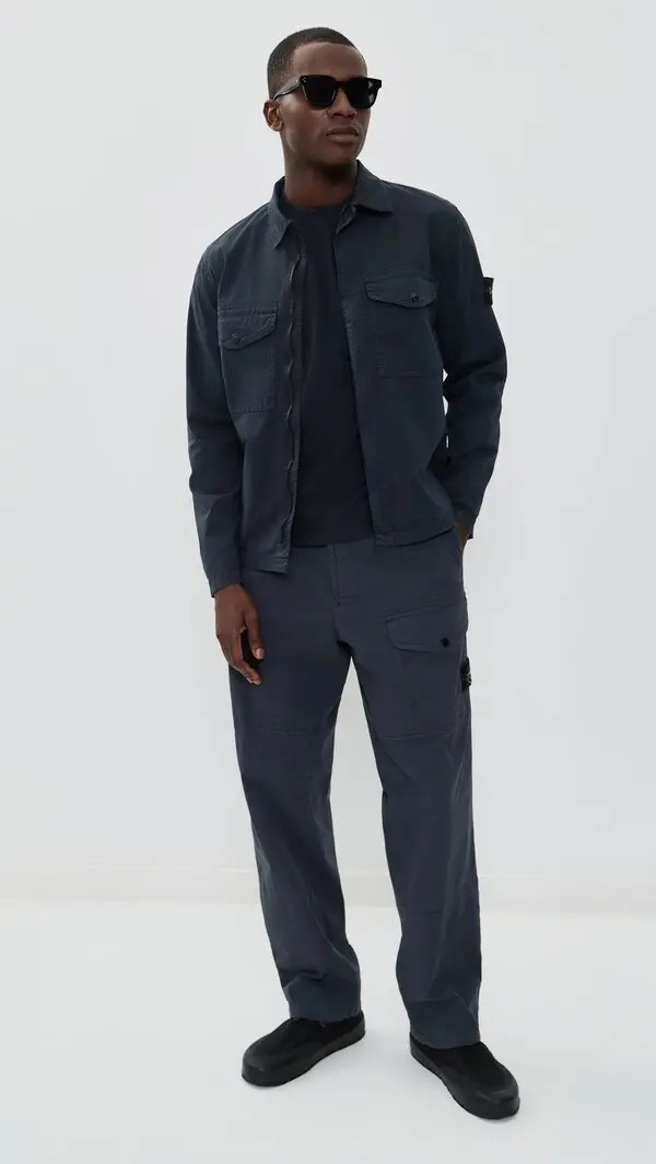 Stone Island Stretch Cotton Pants