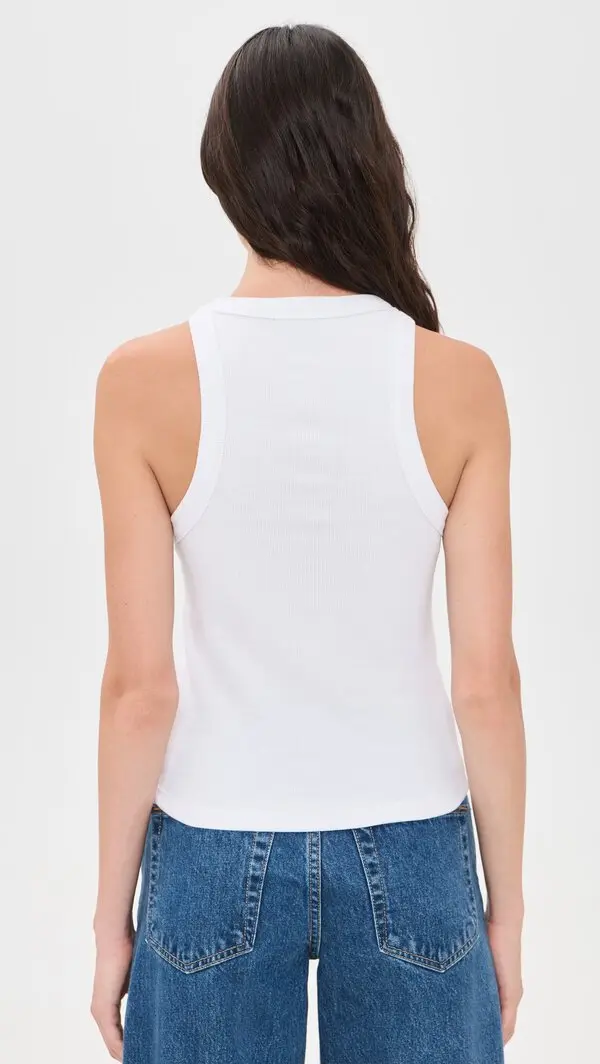 DL1961 High Neck Ribbed Tank