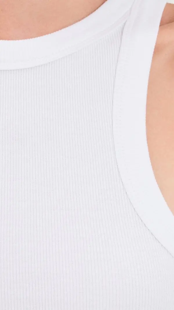 DL1961 High Neck Ribbed Tank
