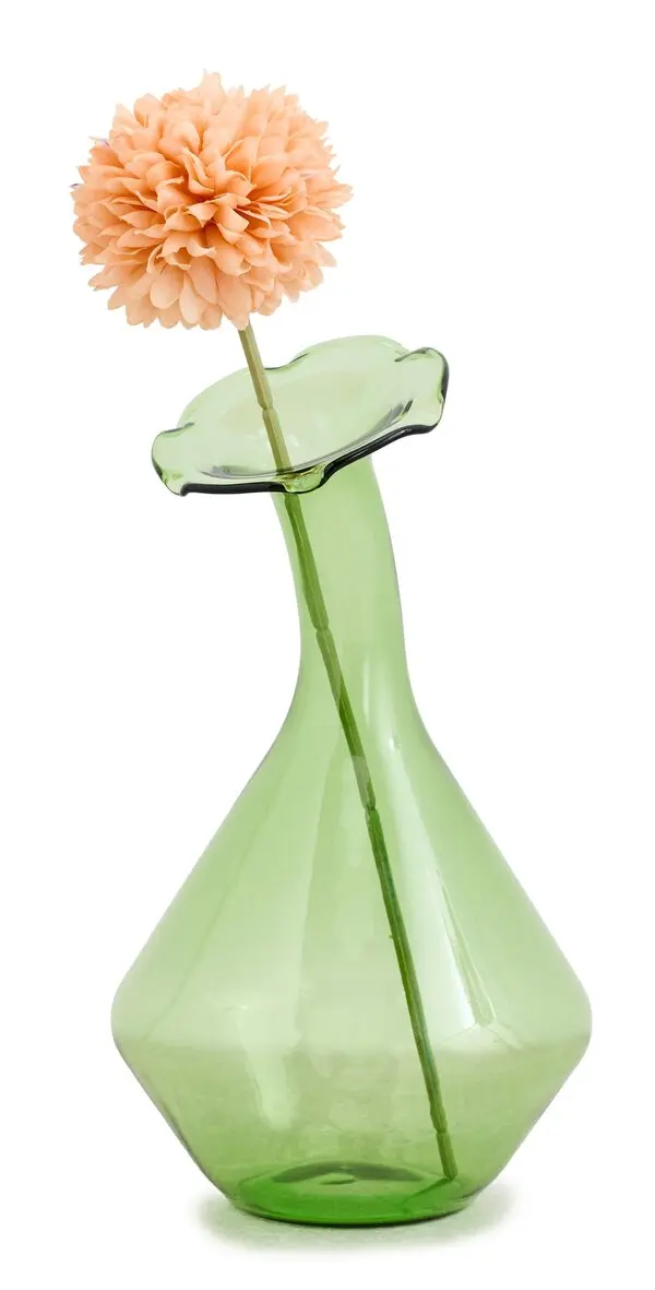 TIZO DESIGN Angled Neck Glass Vase