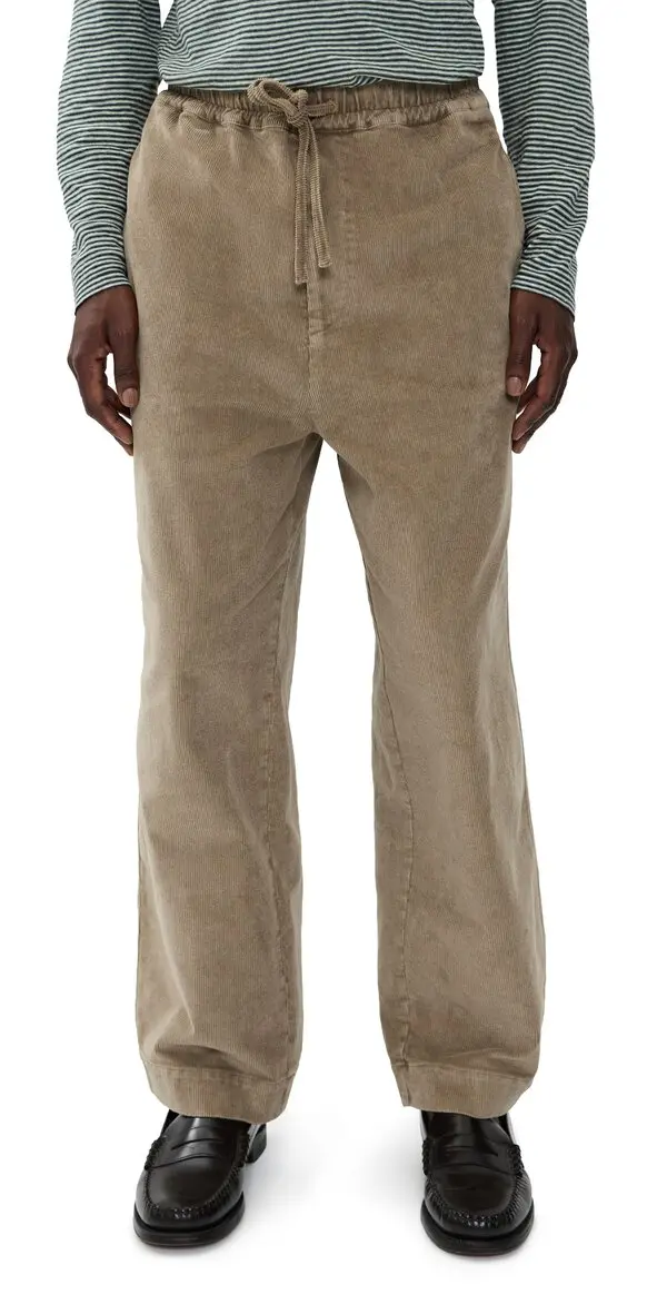 Officine Générale Fernand Washed Corduroy Pants - Faded Ginger