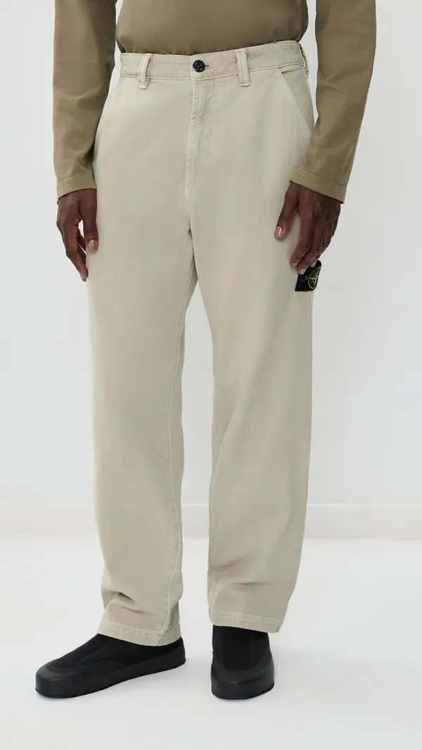 Stone Island Panama Weave Chino Pants