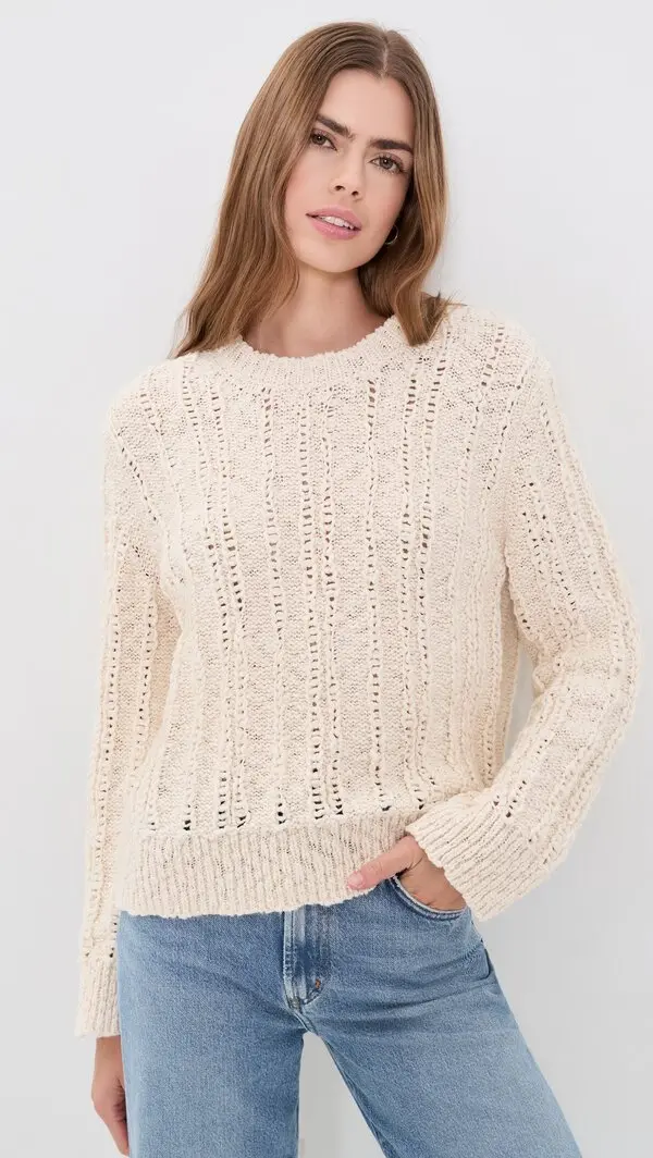 Jenni Kayne California Crew Neck Sweater