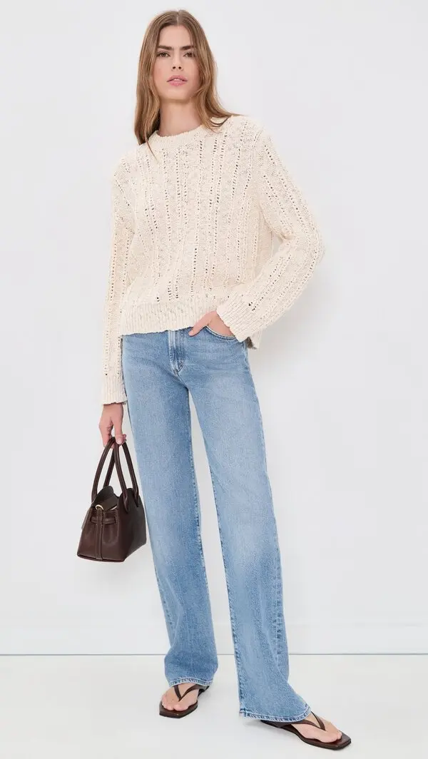 Jenni Kayne California Crew Neck Sweater