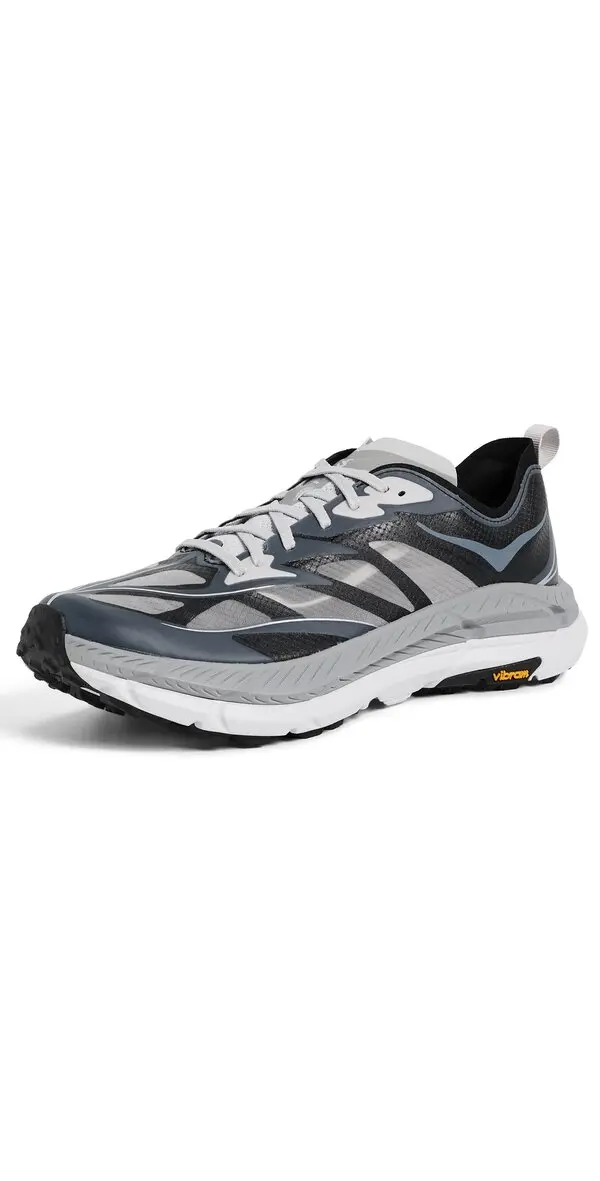 HOKA® Mafate Speed 4 Lite Sneakers - Black/stardust