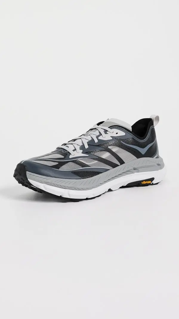HOKA® Mafate Speed 4 Lite Sneakers - Black/stardust