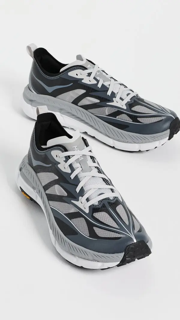 HOKA® Mafate Speed 4 Lite Sneakers - Black/stardust