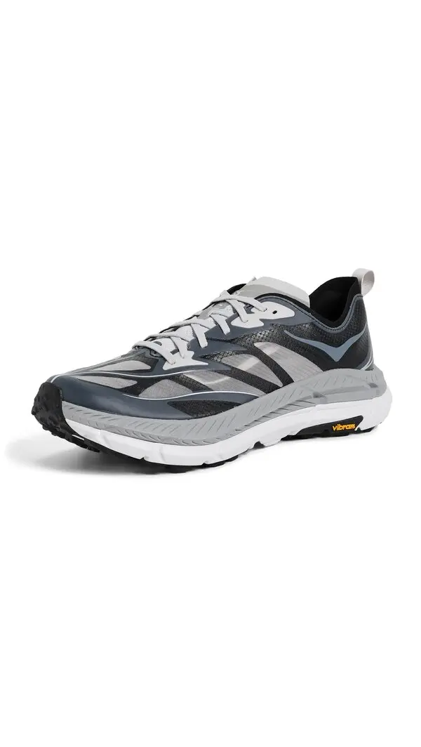 HOKA® Mafate Speed 4 Lite Sneakers - Black/stardust