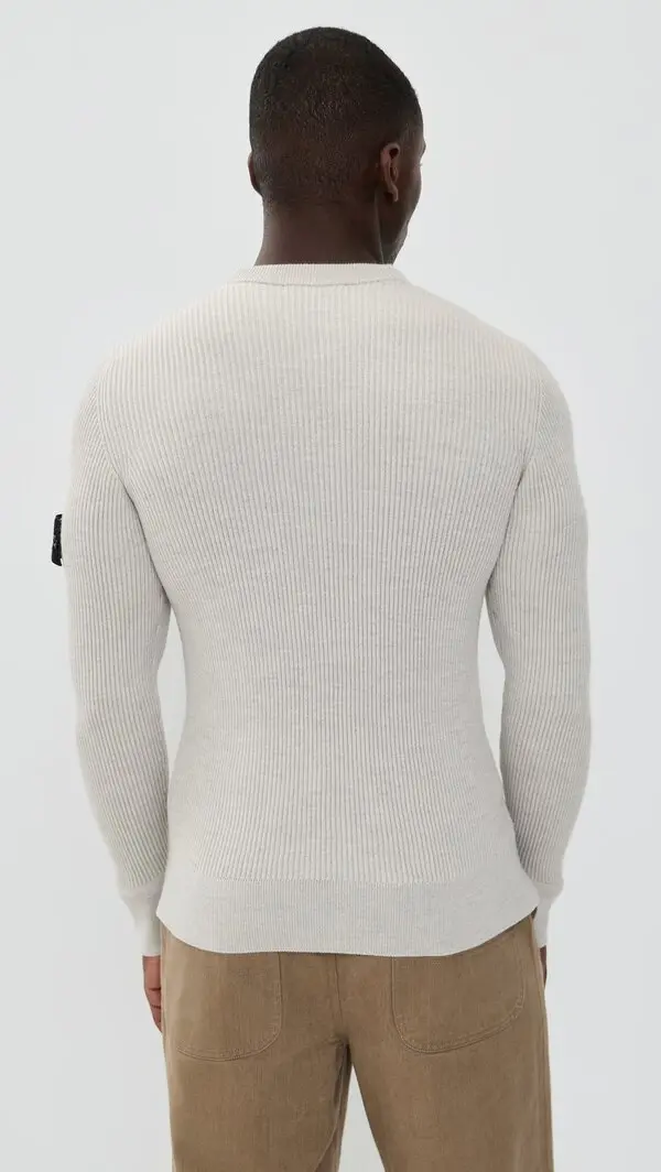 Stone Island Rib Crew Neck Sweater