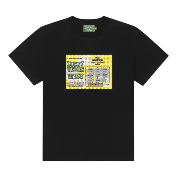 DENIM TEARS Scratch-off T-shirt - Black