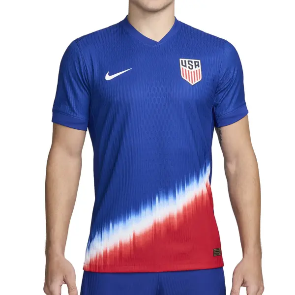 Nike Usmnt 24 Authentic Soccer Jersey - Blue/red