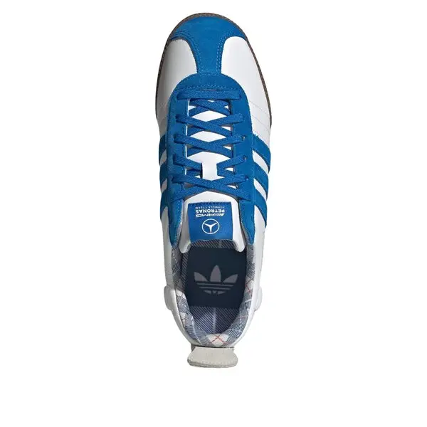 Adidas X Mercedes Amg Samba 62 Super Sneakers - Cloud White/blue Bird/gum