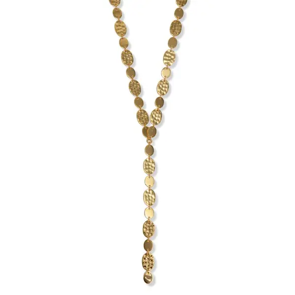 Argento Vivo Brisa Lariat - Gold