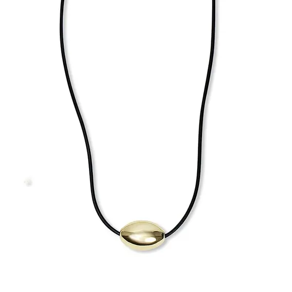 Argento Vivo Dylan Necklace Black Cord With