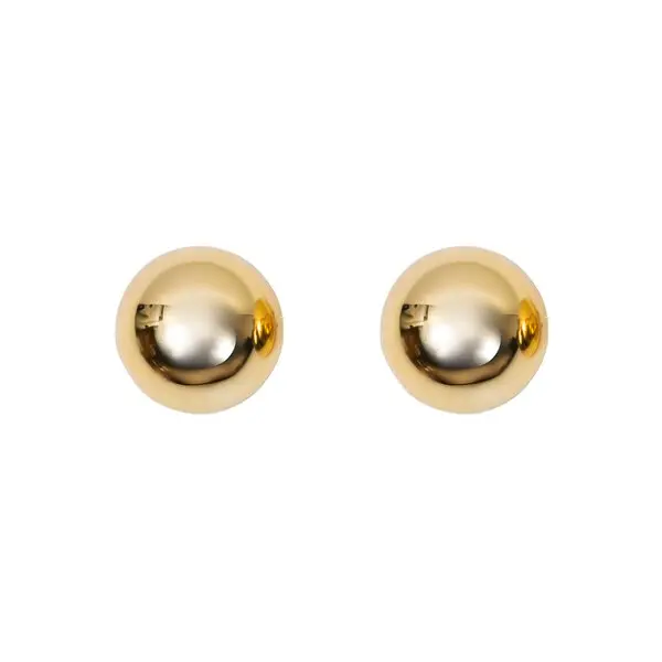 Argento Vivo Dottie Stud Earrings - Gold