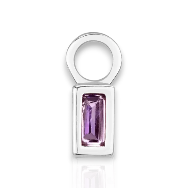 HILLARY ALEXANDRIA Ever Amethyst Earring Charm - Purple